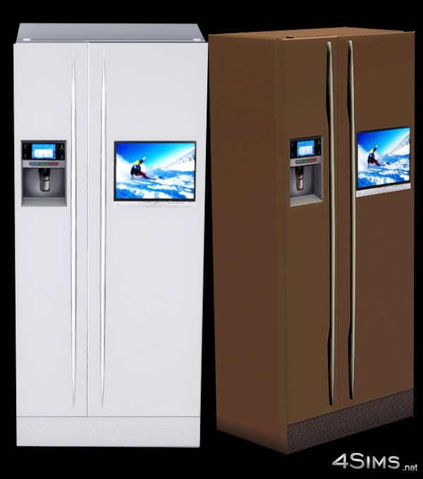 Ultra Modern Refrigerator for Sims 3 - 4Sims