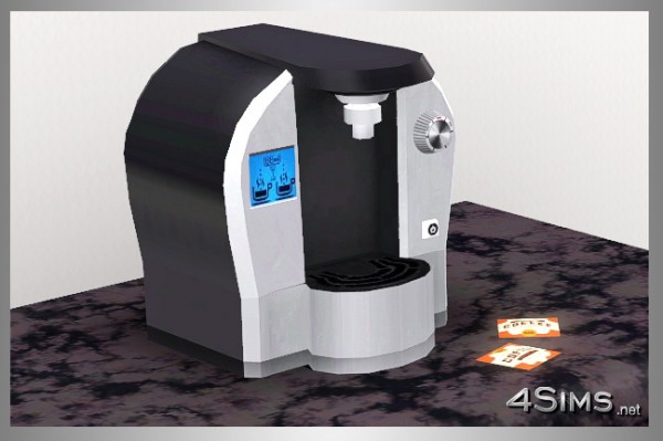 Modern Coffee Machine for Sims 3 - 4Sims