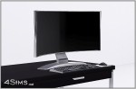 Curved monitor PC, ultimate gaming display and technology - 4 Sims
