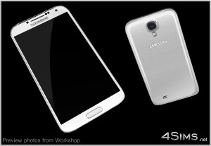 Cell Phone Galaxy for Sims 3 - 4Sims