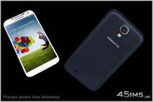 Cell Phone Galaxy for Sims 3 - 4Sims