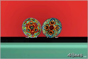 Mexican decorative plates for Sims 3 - 4Sims