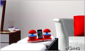 Futuristic iPod Docking Station for Sims 3 - 4Sims