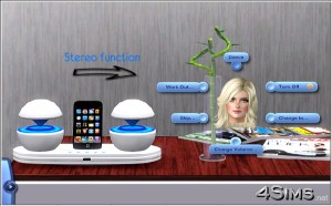 Futuristic iPod Docking Station for Sims 3 - 4Sims